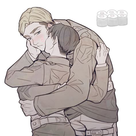 Levi And Erwin Smith Shingeki No Kyojin Drawn By G Danbooru