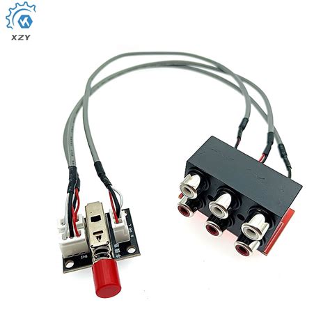 Diy Kits Audio Switching Board Audio Input Signal Selector Relay Module