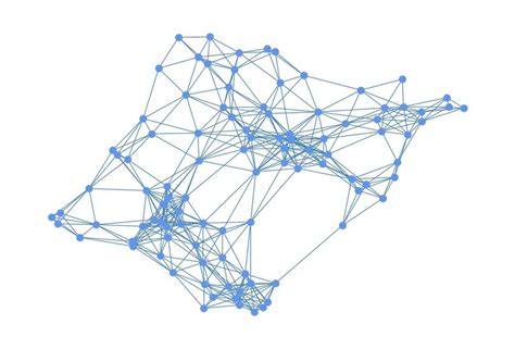 random connected network of 100 agents download scientific diagram