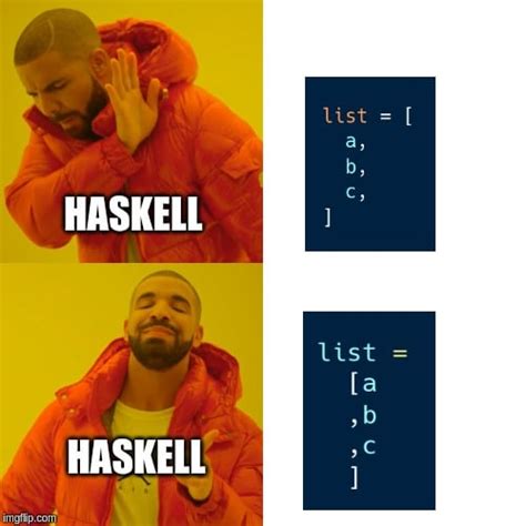 Haskell Rprogrammerhumor