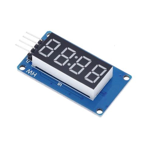 Módulo Display De 7 Segmentos 4 Dígitos Bit Maker Arduinos Módulos