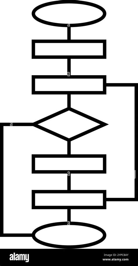 Genetic Algorithm Line Icon Vector Illustration Stock Vector Image And Art Alamy