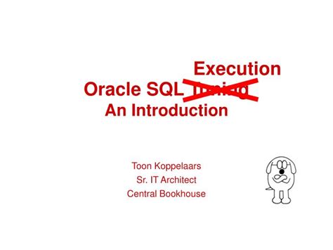 PPT Oracle SQL Tuning An Introduction PowerPoint Presentation Free Download ID