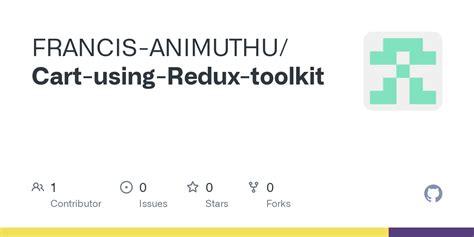 github francis animuthu cart using redux toolkit