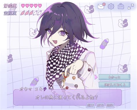 Oma Kokichi And Monokuma Danganronpa And 1 More Drawn By Hltin