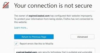 Better SSL Error Indicators To Be Added In Firefox Softpedia