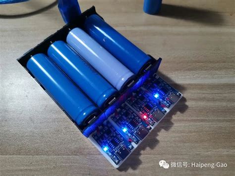 用tp4056模块diy了一个18650电池充电器 高海鹏老师的博客