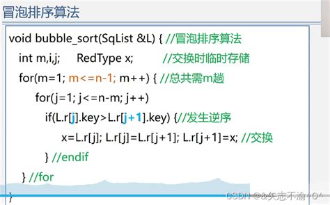 交换排序详解 Csdn博客