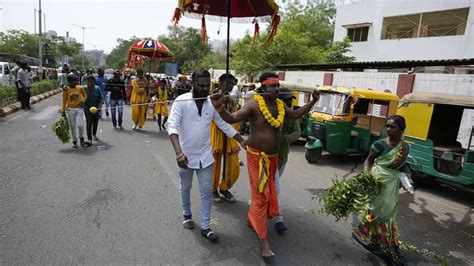 In Pictures Tamil Community Celebrates Panguni Uthiram Festival In Ahmedabad