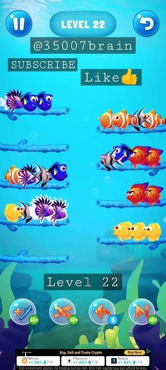 🐟🐠🐋 Fish Sort Color Puzzle Game Level 22 Sorting Game Wait For It Walkthrough Puzzle Gameshort 🐟🐠🐋 Fish Sort Color Puzzle Game Level 22 Sorting Game Wait For It Walkthrough Puzzle Gameshort