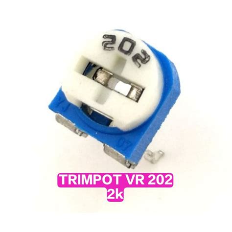 Jual Vr Trimpot Variabel Resistor Trimmer Potensio 202 2k Shopee Indonesia