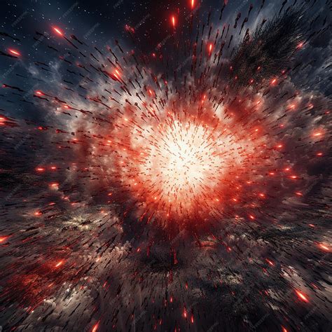 Premium Photo 3d Rander Photo Of Firework