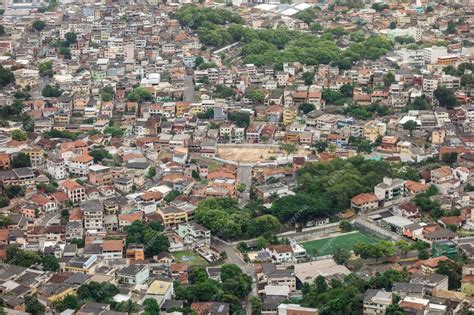 Premium Photo Favela Brazilian Housing Community On The Hillside In