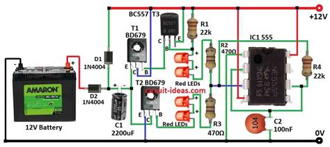 How To Charge A 12V Battery From A 12V Supply Circuit Ideas For You