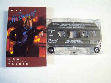 Now Youre Talkin Mel Mcdaniel 0077774805841 Cds And Vinyl