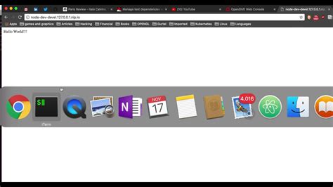Working With Nodejs And Openshift Youtube