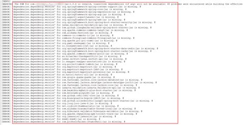 re run maven using the x switch to enable full debug logging