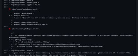 🐛 Expo Sdk 45 Error Cant Compile Appdelegatemm Fixed In 1491 Sparkles · Issue 6221