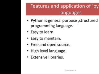 Problem Solving And Python Programming Ppt PPTX