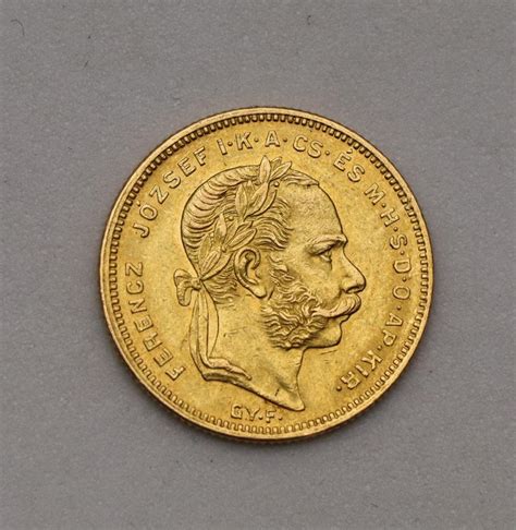 Zlatý Osmizlatník FJ I 1870 GYF Krásný a Vzácný Aukro