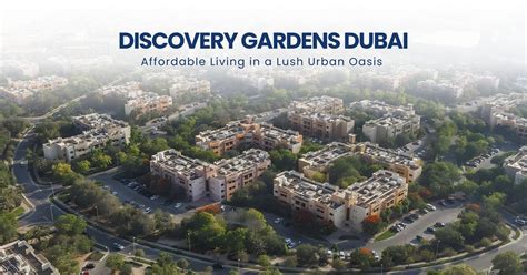 Discovery Gardens Dubai Affordable Living In An Urban Oasis Stage