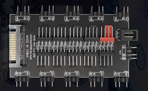 Amazon Com PWM Pin And V Pin ARGB Hub In Sync Hub With SATA Power Port CPU Cooling Fan