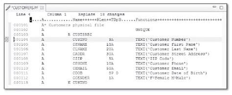Programming In ILE RPG DDS Database Concepts MC Press Online