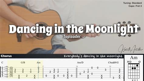 Dancing In The Moonlight Guitar Chords