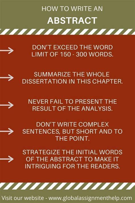 HOW TO WRITE AN ABSTRACT Dissertation Writing Writing Services Dissertation