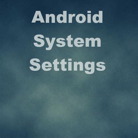 Configure Android System Settings From Delphi Xe5 Firemonkey
