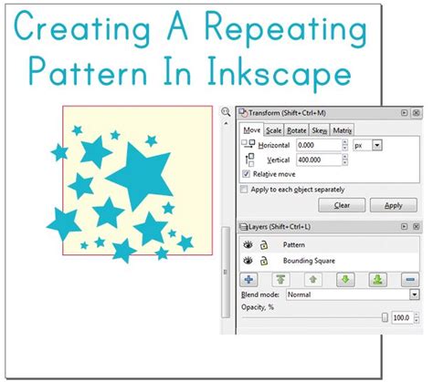 ZIGPOD Pattern Tutorial For Inkscape Book Design Layout Graphic Design Tutorials Tutorial