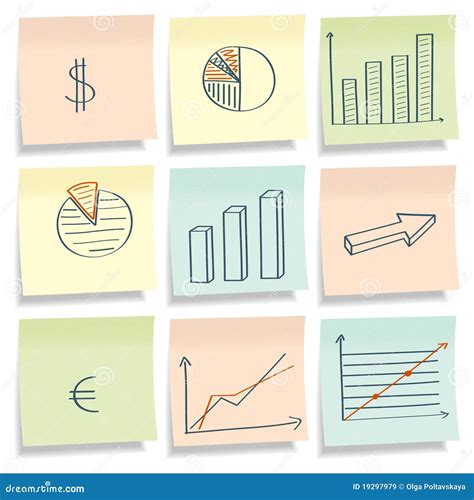 Graphics Notes Stock Vector Illustration Of Green Write 19297979