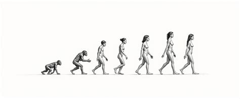 Evolutionary Female Darwin Drawing Stable Diffusion Online