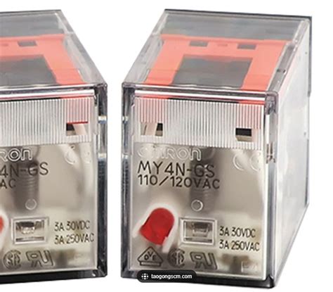 단일 접촉 소형 전원 릴레 내장 Cr 회로 4극 플러그인 단말기와 코일 급류 흡수