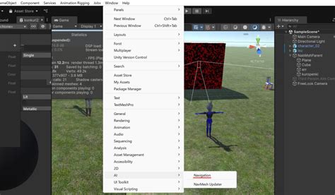 Unity6 Ai Navmesh 205のベイク方法 プロタウン（仮）