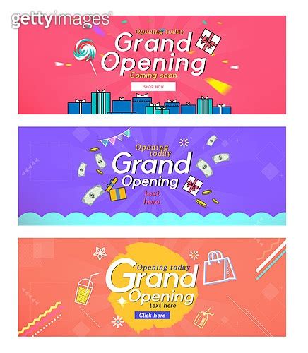 웹템플릿 배너 웹배너 배너 팝업 상업이벤트 사건 세일 사건 빛효과 반짝임 물체묘사 Open 그랜드오픈 쇼핑 현수막 이미지