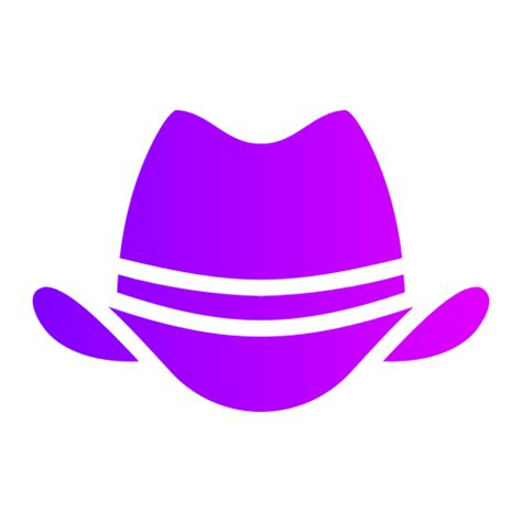 Ícone De Chapéu De Caubói Generic Gradient Fill Freepik