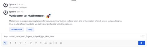 Message Formatting Toolbar Doesnt Shown Anymore After Upgrading · Issue 21927 · Mattermost