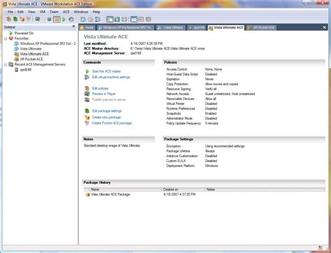 Windows Vista Vmware
