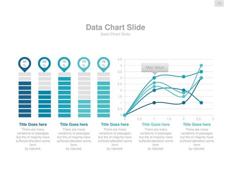 80 20 Data Chart Slide Description Here Description Here Ppt Download