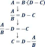 Cómo despejar en una fórmula