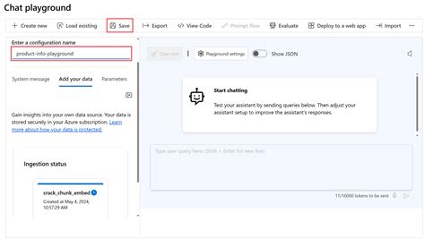 Deploy An Enterprise Chat Web App In The Azure Ai Studio Playground