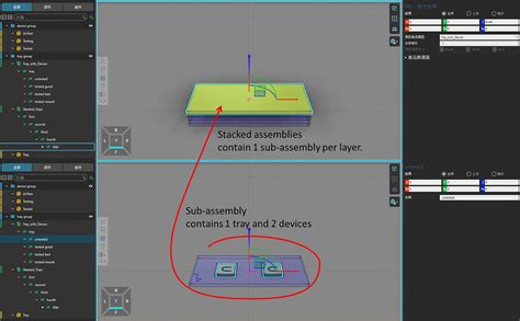 How To Transport Nested Assemblies Layer By Layer Along With All Inner