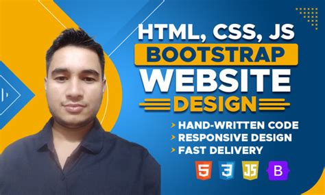 Develop Website In Bootstrap Html Css Xd To Html By Imamhossainiman
