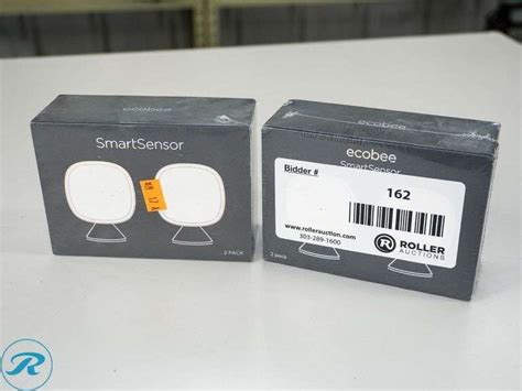 2 New 2 Packs Of Ecobee Smart Sensors Roller Auctions