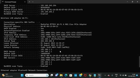 What Is Ipconfigall Command Youtube