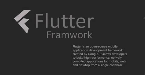 Flutter Frameworks On Hashnode