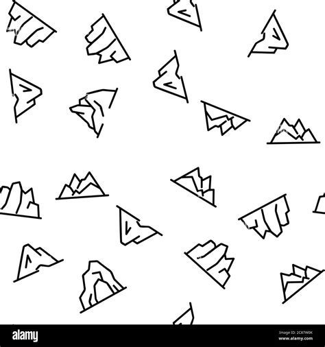 Ridge Different Form Vector Seamless Pattern Stock Vector Image And Art