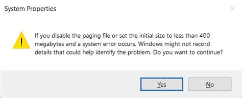 How To Disable Auto Page File Size Managing In Windows 10