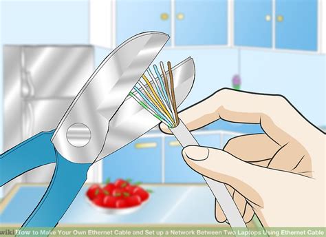 How To Make Your Own Ethernet Cable And Set Up A Network Between Two Laptops Using Ethernet Cable